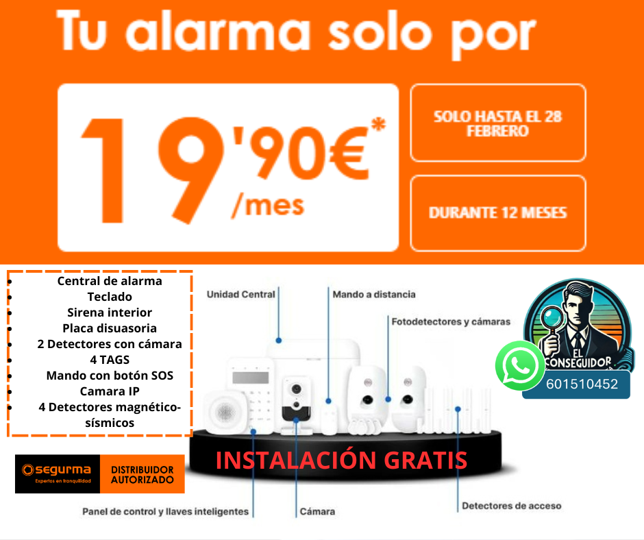 🚨 ¡OFERTA EXCLUSIVA POR TIEMPO LIMITADO! Protege tu hogar con Segurma ...